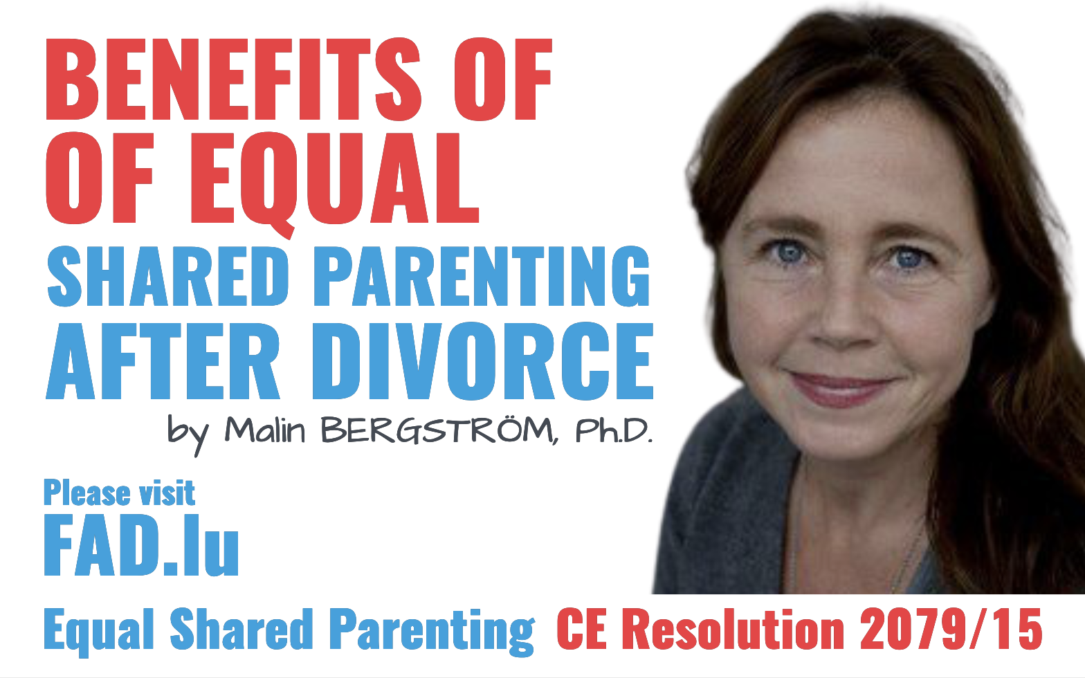 Malin BERGSTRÖM, Ph.D. | Video Presentation - Benefits of Equal Shared ...